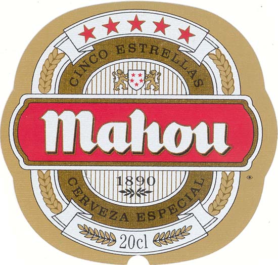 Mahou 5 Estrellas Logo