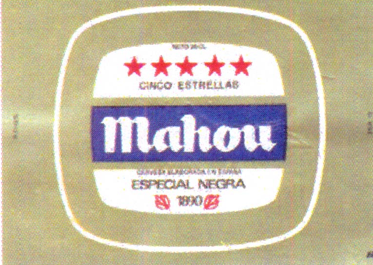 Breweriana, Etiquetas España, Industrial., Mahou S.A. (Grupo Mahou ...